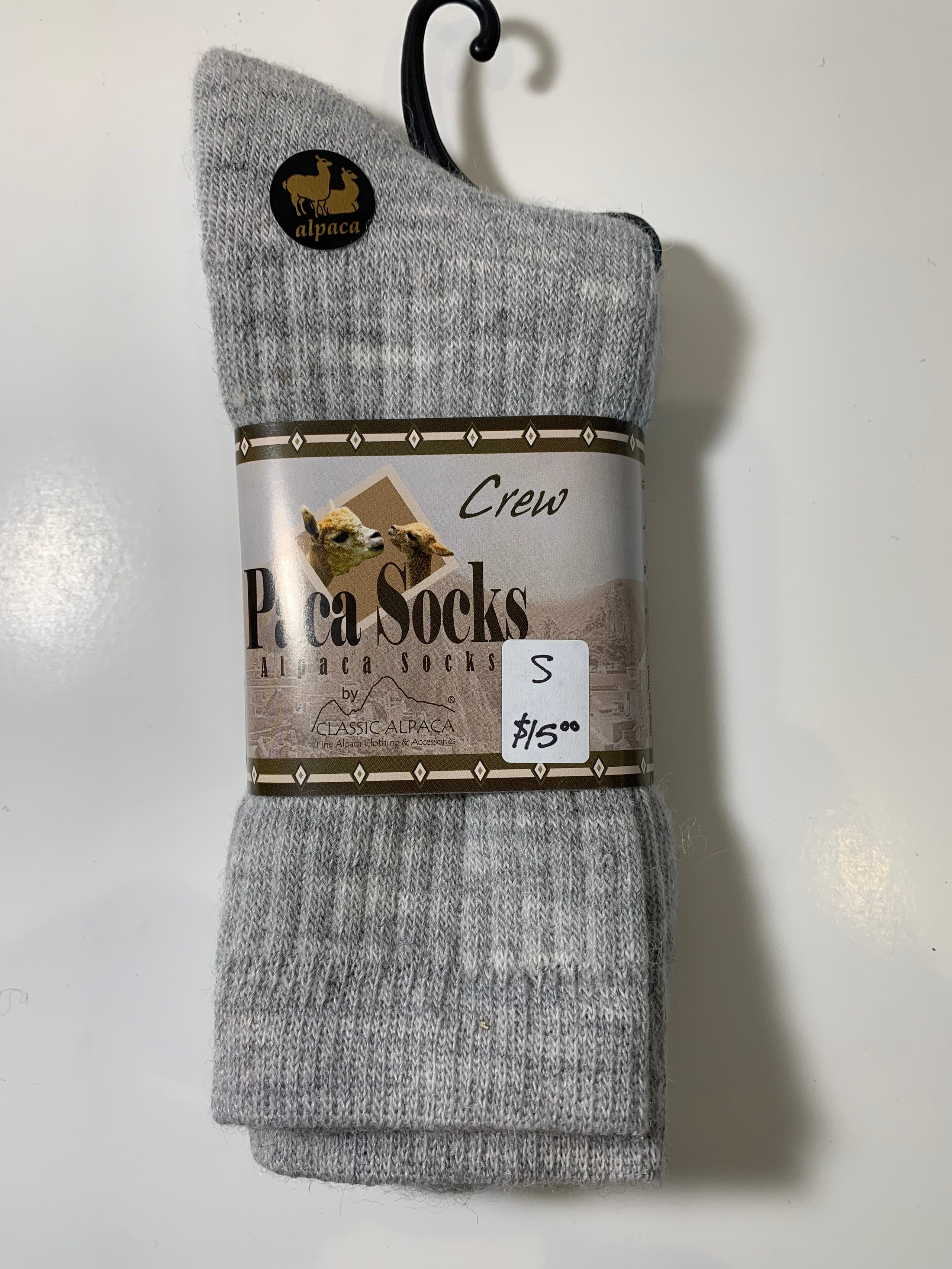 Crew Silver | Carolina Sunshine Alpaca Farm